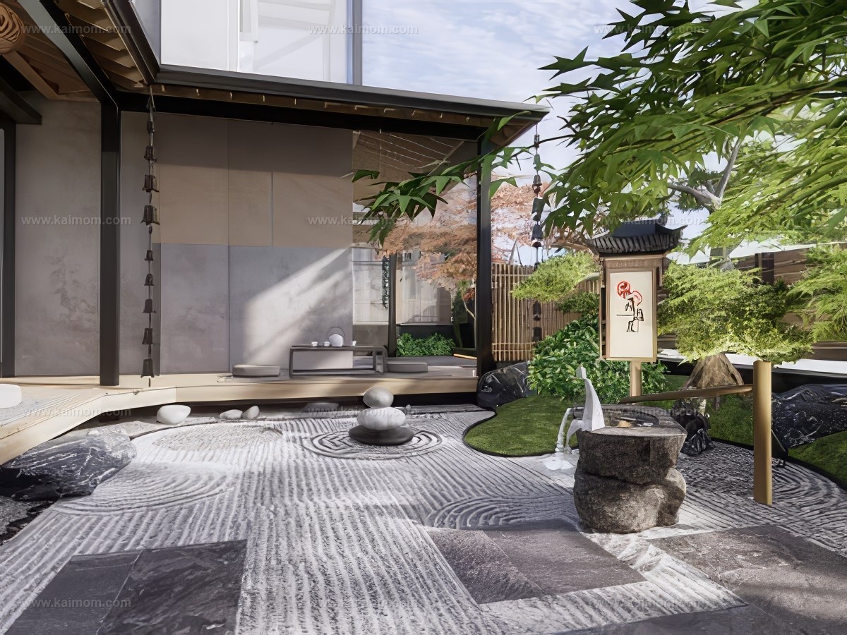 庭院建筑SU模型 - 楷模云资源网 - 优质资源汇集地！